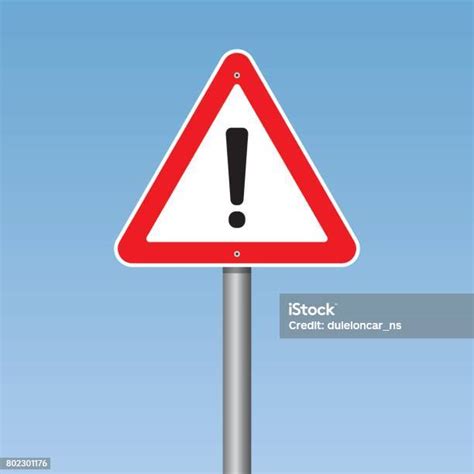 道路交通警告標誌向量圖形及更多三角形圖片 三角形 交通 交通標誌 Istock