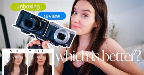 Julia Caban COMPARING CAMERAS Sony ZV 1 Vs Canon G7x Mark III Which