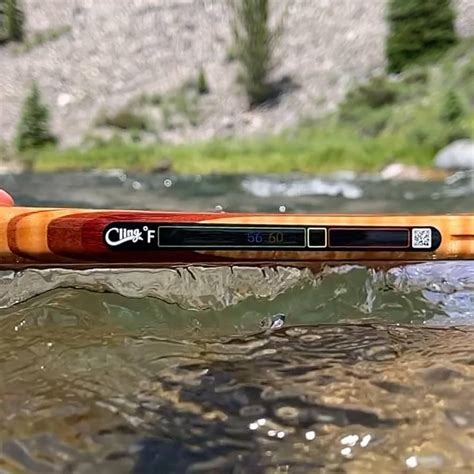 Cling Temperature Tape Stick On Thermometer Salmon River Fly Box