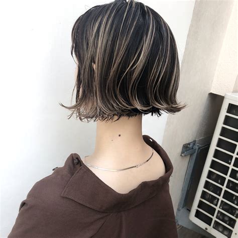 パーマ ボブ アンニュイほつれヘア 外国人風カラー×トルネード×高沼 達也 Byトルネード×474932【hair】