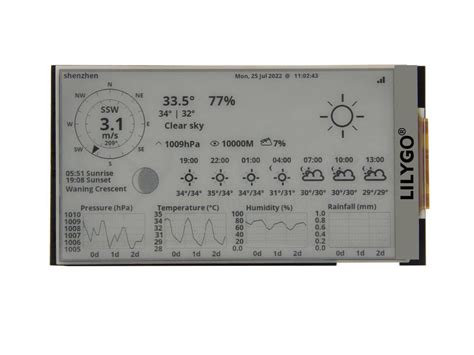 Lilygo Ttgo T5 47 E Paper Esp32 Wifi Modul Laskakit