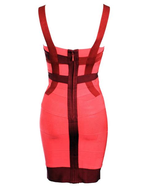 Strappy Criss Cross Bandage Dress As Worn By Lauren Pope Mcberry