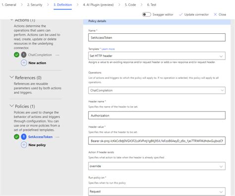 Custom Connector ‘api Key Authentication Using Policies Rajeev Pentyala Technical Blog On