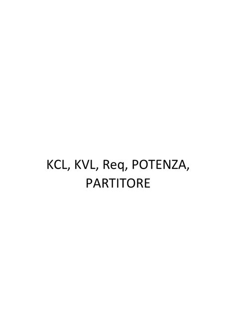 Elettrotecnica Esercizi Svolti Esercizi Di Elettronica Docsity