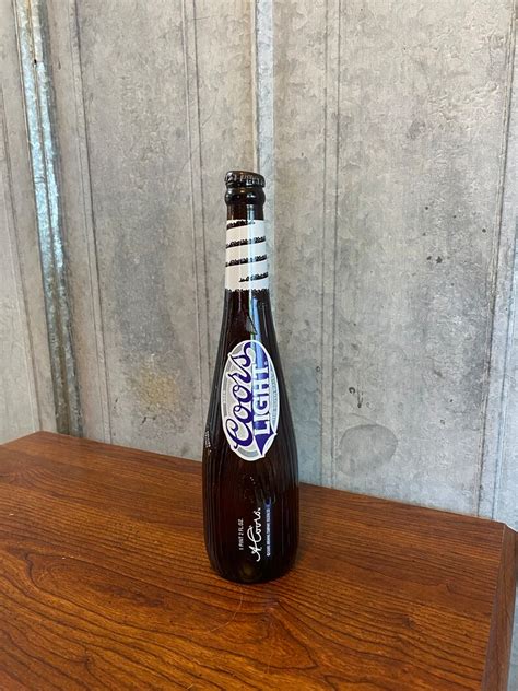 Vintage Coors Light Baseball Bat Bottle Etsy
