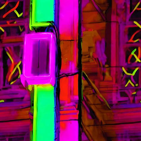 Neon Pattern Graphic · Creative Fabrica