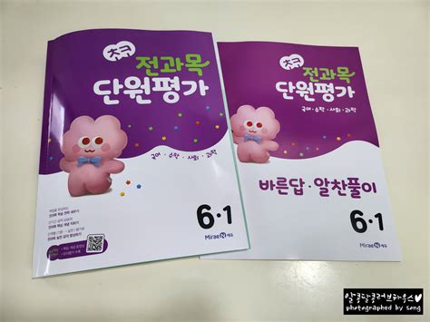 초등단원문제집 초코 전과목단원평가6 1 기초학력진단평가 까지 완벽준비 해요