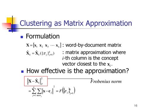 Concept Decomposition For Large Sparse Text Data Using Clustering Ppt Download