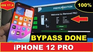 Iremoval Pro Premium Edition 3 0 A12 Icloud Bypass With Sim Ios 17 7
