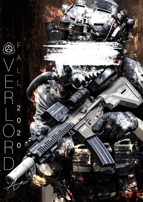 Scp Overlord Poster By Nck2448 On Deviantart