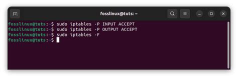 how to configure iptables on ubuntu foss linux