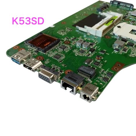 اللوحة الأم ASUS K53SV K53SJ K53SM K53SC K53S X53S A53S K53SD اللوحة