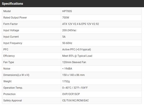 Netcodex Ph Fsp Hyper K 700w 80 Plus Black V2 Hyperk Hp700s Non Modular