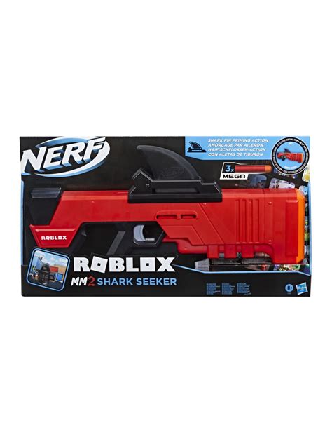 Nerf Roblox MM2 Shark Seeker Wyrzutnia Blaster Hasbro F2489