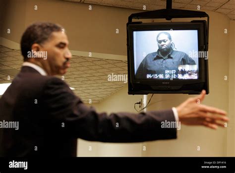 Apr 15 2006 Detroit Mi Usa Mario Etheridge 28 Year Old Bouncer At Detroits Ccc Club And