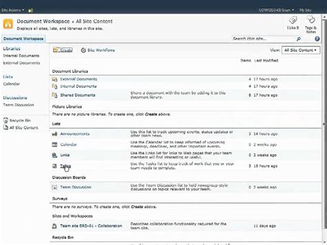 Download Free Sharepoint Site Templates Document Workspace Software