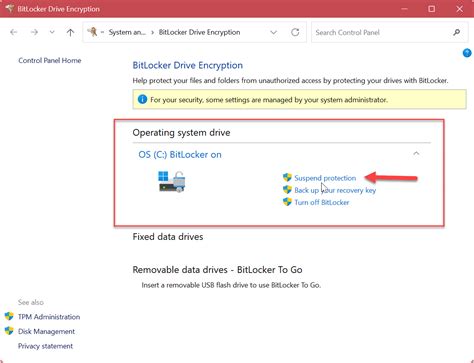 How To Disable Or Suspend Bitlocker On Windows 11