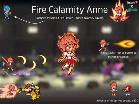 Fire Calamity Anne Amphibia X Smbz By Protogoji On Deviantart