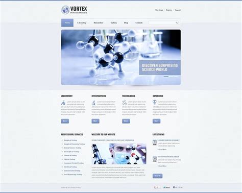 Science Lab Template