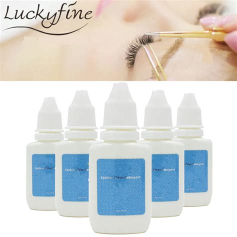 New 10ml Bottle Eyelash Cleaner Primer For False Eyelash Extension To