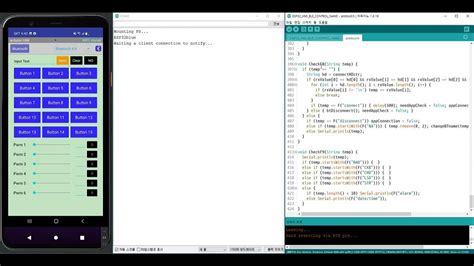 aducon esp32 ble 3 esp32 hmi ble control name youtube