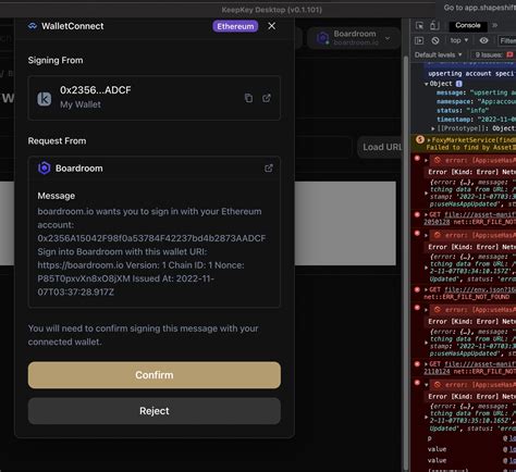 Walletconnect Bug Unable To Vote Via Boardroom · Issue 298