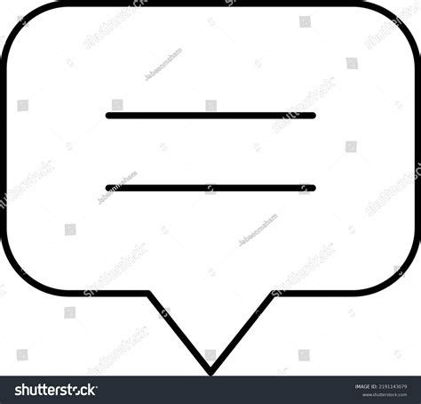 Bubble Chat Message Ui Ux App Stock Vector Royalty Free 2191143079