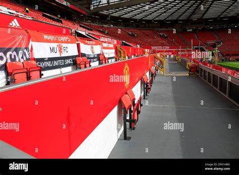 The Disabled Section Inside Old Trafford Ahead Of The Fa Womens Super
