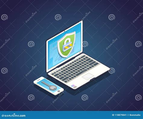 Two Factor Verification Banner Stock Vector Illustration Of Account