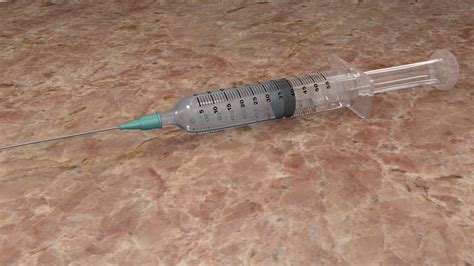 Syringe V1 Free 3d Model Obj Stl Free3d
