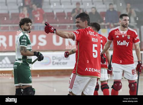 Lisbon 11 18 2023 Sport Lisboa E Benfica Hosted Sporting Clube De