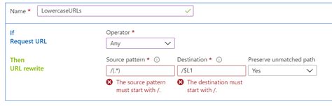 Lowercase Incoming Urls In Azure Cdn Standard Rules Engine Microsoft Qanda