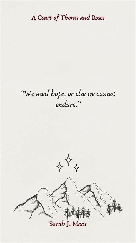 Acotar Sarah J Maas Sarah J Maas Quotes Tattoo Acotar Tattoo Ideas Quotes Acotar Wallpaper