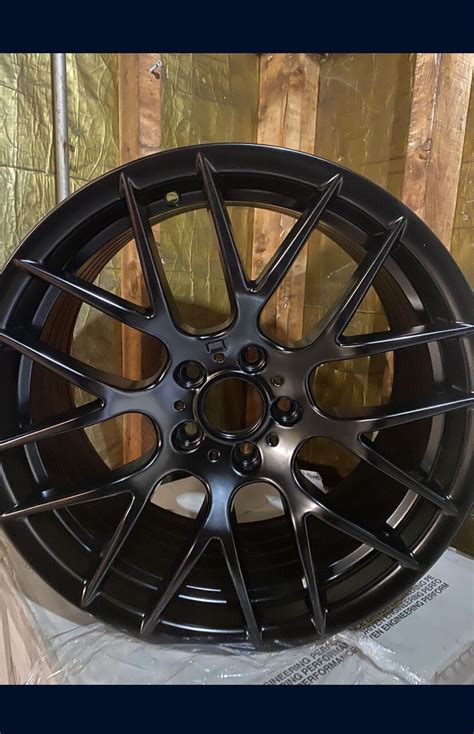 19 Avant Garde M359 Black Mesh Staggered Ag Wheels Rims Fits F10 Bmw
