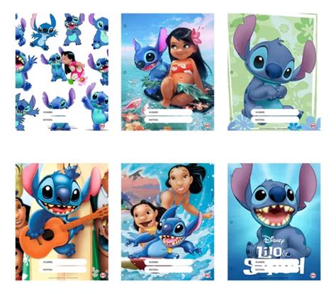 Separadores De Materias N3 Lilo Y Stich