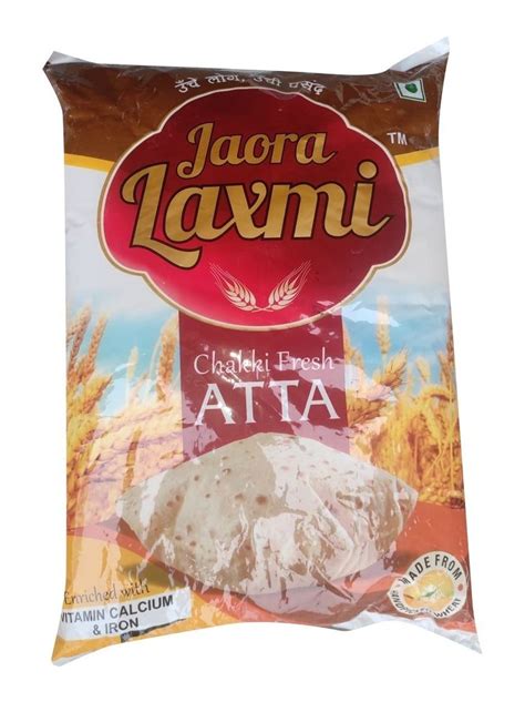 Wheat 10kg Jaora Laxmi Chakki Fresh Atta Packaging Type Packet At