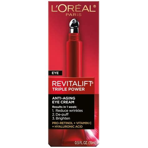 Loreal Paris Revitalift Triple Power Anti Aging Eye Cream With Pro