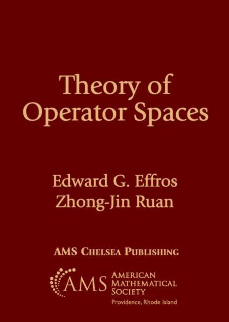 Theory of Operator Spaces American Mathematical Society Książka w Empik