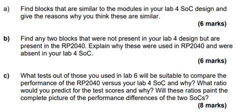 Solved Consider The Block Diagram Of The Rp2040 Fig 23