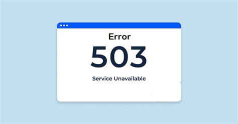 Mengatasi Error Service Unavailable Pada Website Rumah It