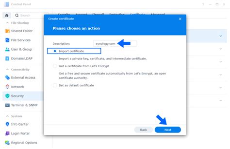 Synology Default Certificate Marius Hosting