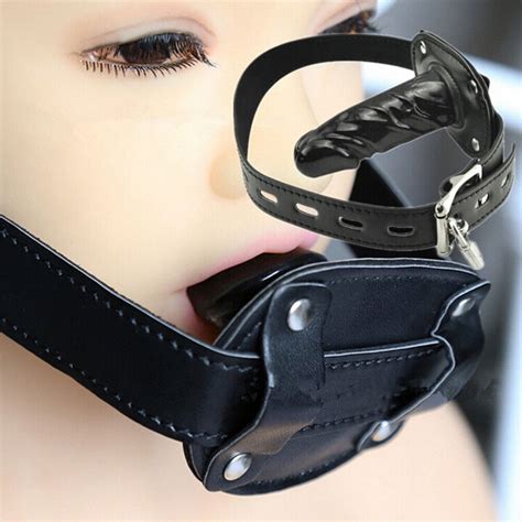 Generic Lockable Bondage Mouth Penis Plug Mouth Gag Fetish Face Sitting