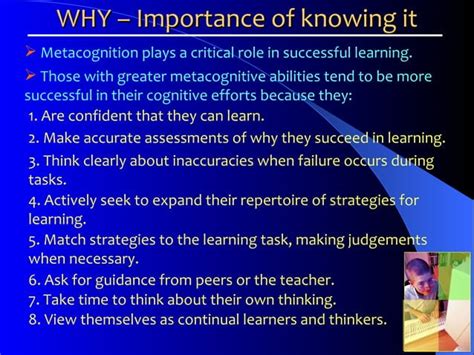 The Role Of Metacognitive Knowledge In The Processing Ppt