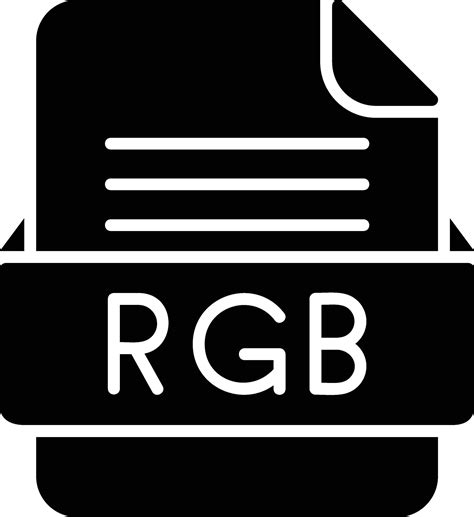 Rgb File Format Line Icon 28644043 Vector Art At Vecteezy