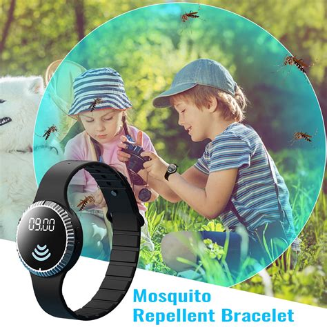 Com1950s Electronic Mosquito Repellent Bracelet Intelligent Outdoor