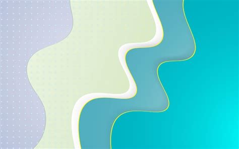 Premium Vector Abstract Blue Wave Trendy Geometric Background