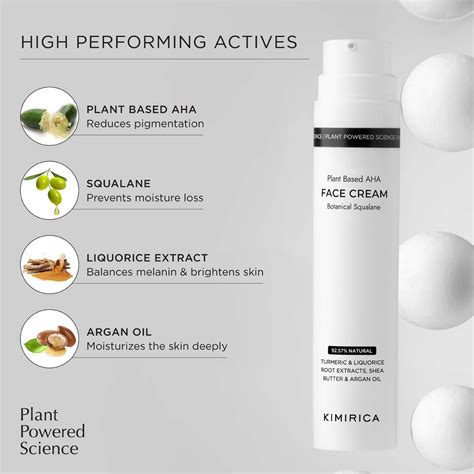Buy 100 Natural Face Cream For Hydrating And Brightening Skin Kimirica