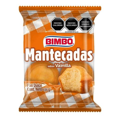 Mantecadas Bimbo Sabor Vainilla 125 G Bodega Aurrera Despensa A Tu Casa
