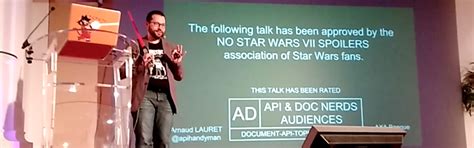 Api Handyman Api Days Paris 2015 With A Lightsaber