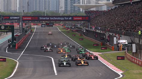 Live Coverage Follow All The Action From The F1 Sprint In China